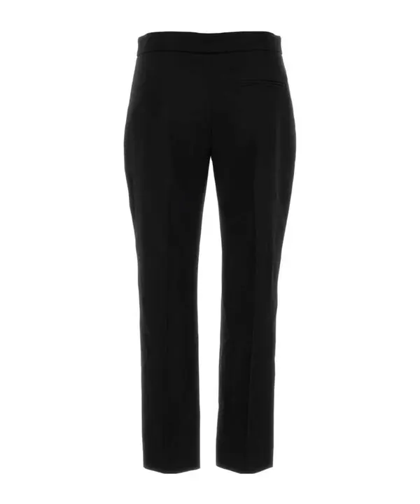 Alexander McQueen Cigarette Tailored Trousers - Black