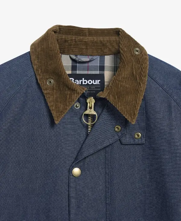 Barbour Corduroy Collar Denim Jacket