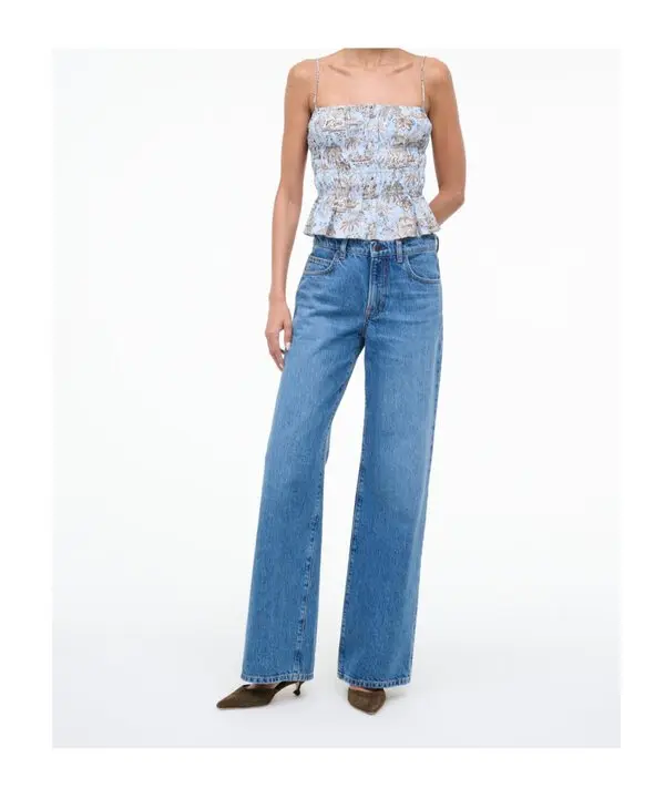 Staud Thin Shoulder Straps Top