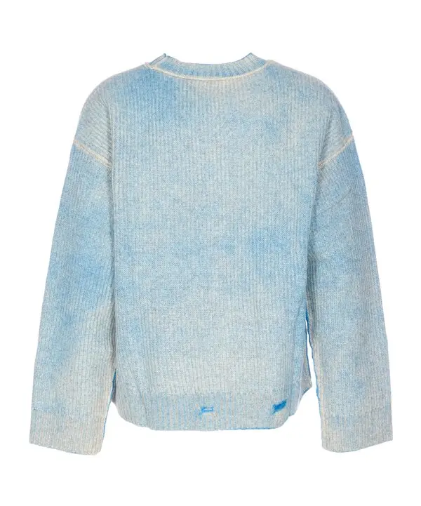 REPRESENT Distressed Crewneck Jumper