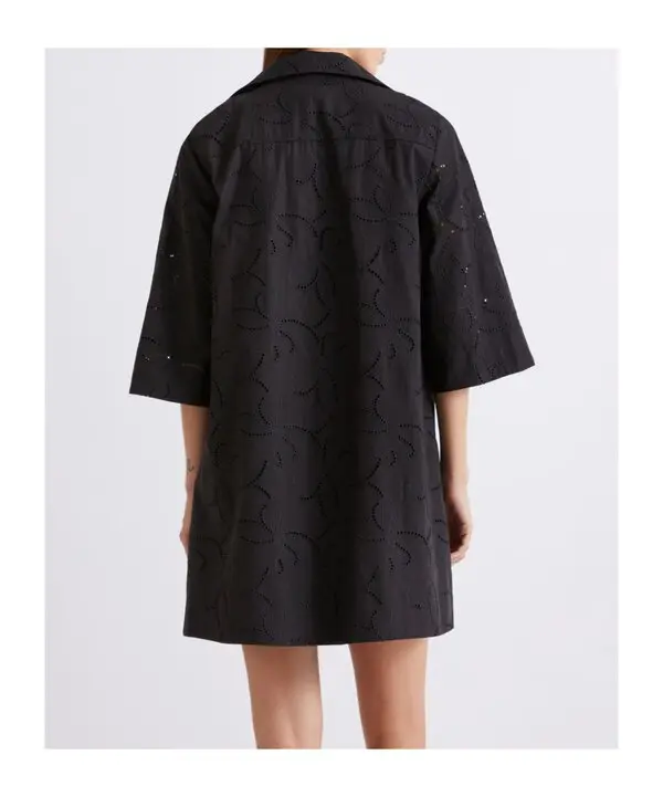 Marella Broderie Anglaise Poplin Dress