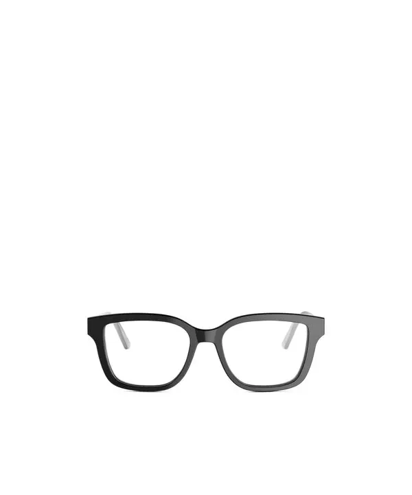 Dior Square Frame Eyeglasses - Black