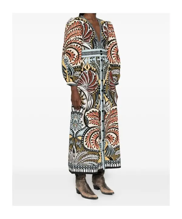 Farm Rio Balamana Maxi Dress - Multicolor