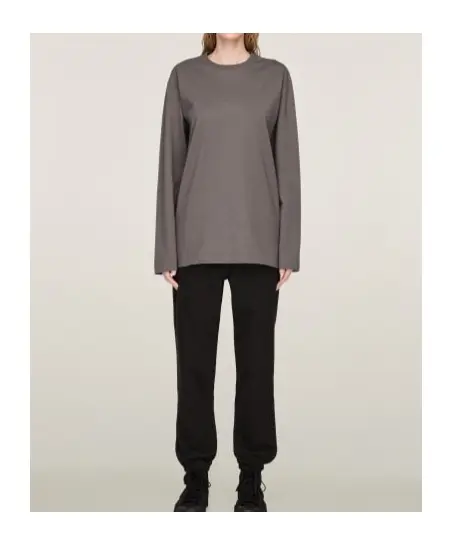 Y3 Graphic Long Sleeve T-shirt - Granite