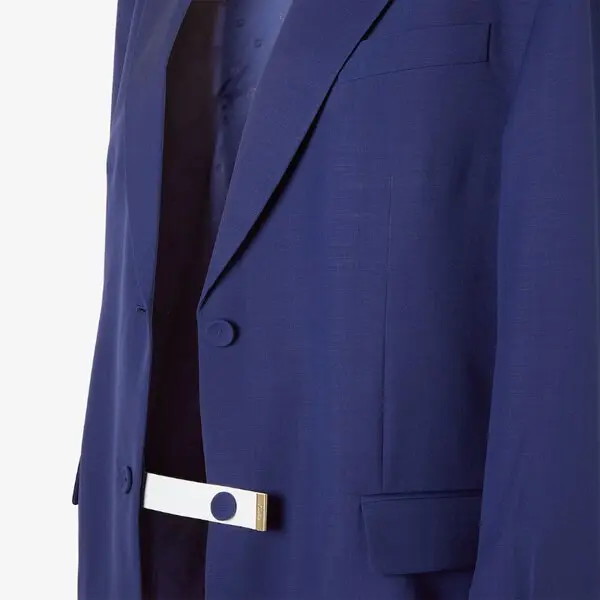 Fendi Single-breasted Peak Lapel Blazer