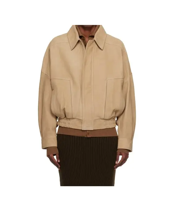Nour Hammour Long-sleeved Collared Jacket