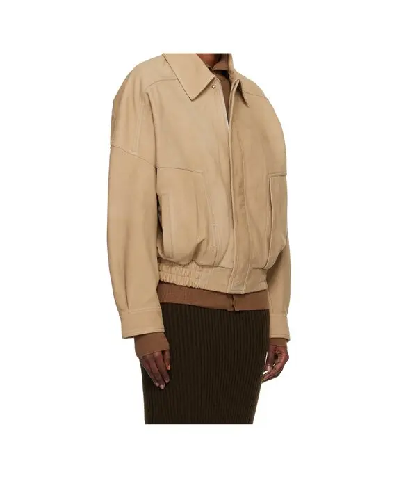 Nour Hammour Long-sleeved Collared Jacket