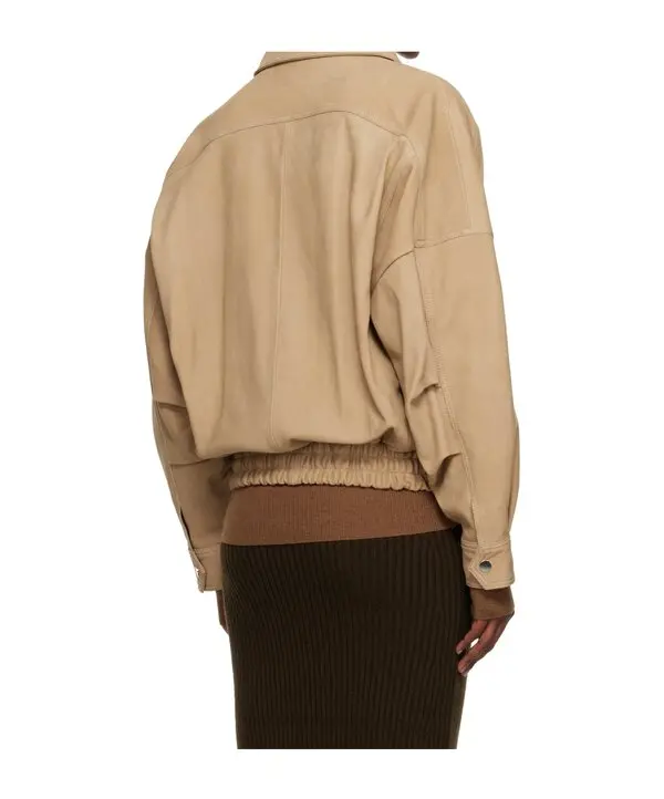 Nour Hammour Long-sleeved Collared Jacket