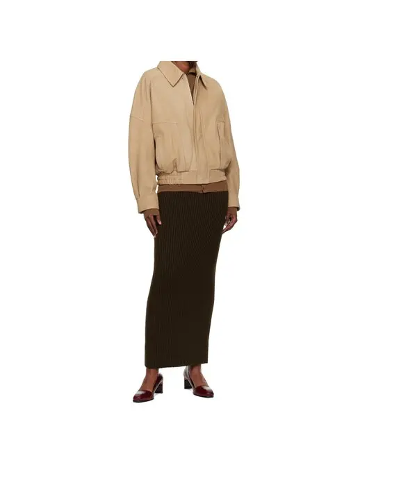 Nour Hammour Long-sleeved Collared Jacket