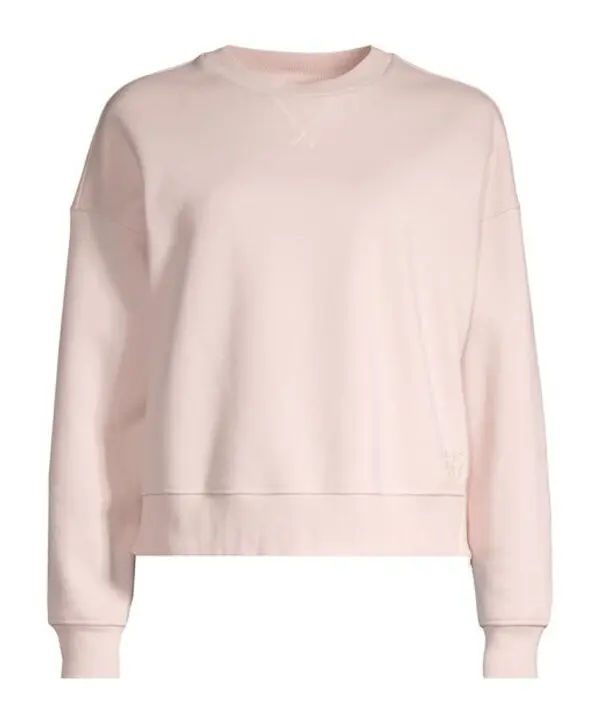 Max Mara Crewneck Long-sleeved Sweatshirt - Nude