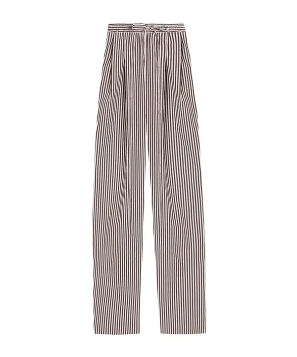 Dolce & Gabbana Striped Poplin Pants