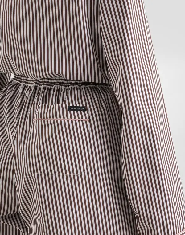 Dolce & Gabbana Striped Poplin Pants