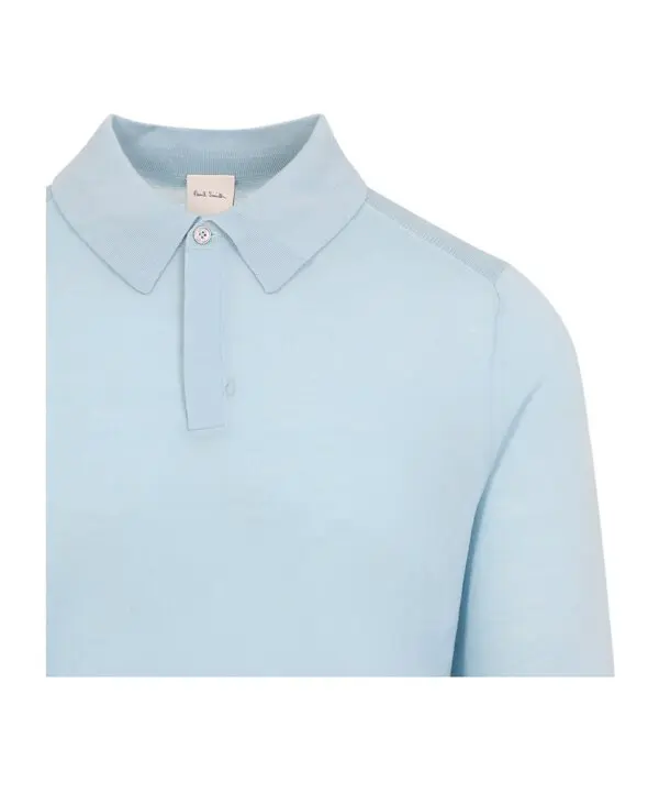 Paul Smith Long-sleeve Knitted Polo Shirt
