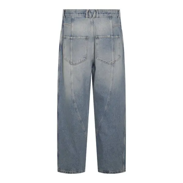 Moschino Panelled Distressed Jeans