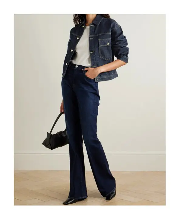 FRAME Button Denim Jacket