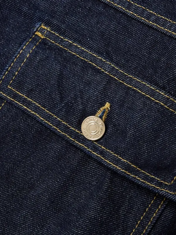 FRAME Button Denim Jacket