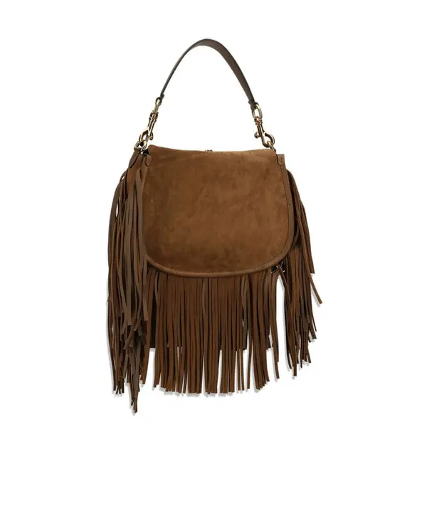 Etro Tassel Shoulder Bag - Brown