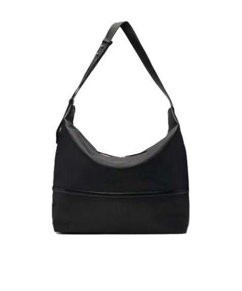Dries Van Noten Zippered Shoulder Bag - Black