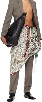 Dries Van Noten Zippered Shoulder Bag