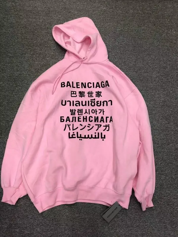 Balenciaga Languages Print Hoodie