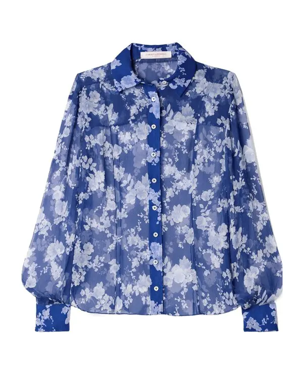 Carolina Herrera Printed Floral Shirt