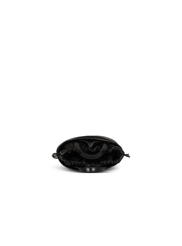 Balmain Mini Bag With Zip And Buckle Detail