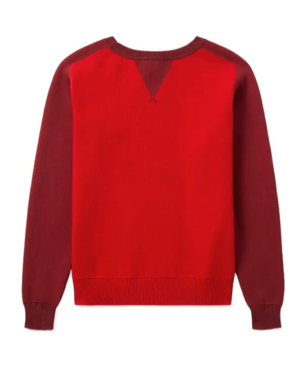 1989 STUDIO Contrast Crewneck Sweater