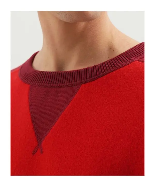 1989 STUDIO Contrast Crewneck Sweater