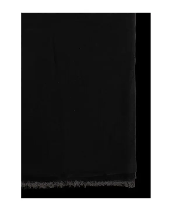 FERRAGAMO Scarf Decorated With A Monogram Pattern - Black