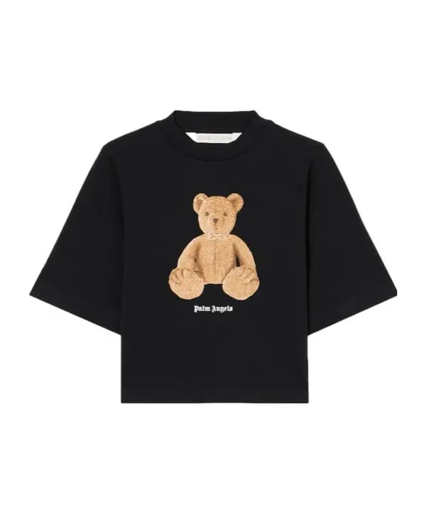 Palm Angels Bear Boxy T-shirt - Black Brown