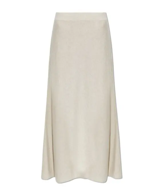 LISA YANG Torie A-line Skirt - Oyster
