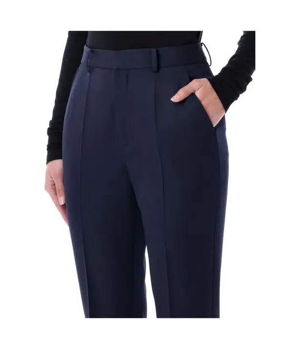 Ralph Lauren Wrigley Grain De Poudre Pants - Black
