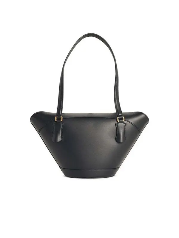 Dolce & Gabbana Buckled Shoulder Bag - Black