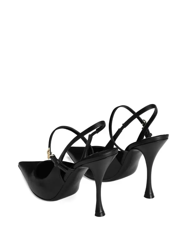 Dolce & Gabbana 90mm Pointed Toe Slingback Pumps