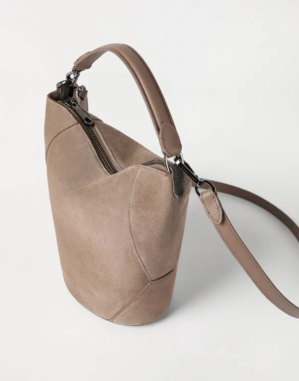 Brunello Cucinelli Duo Bucket Bag - Nude