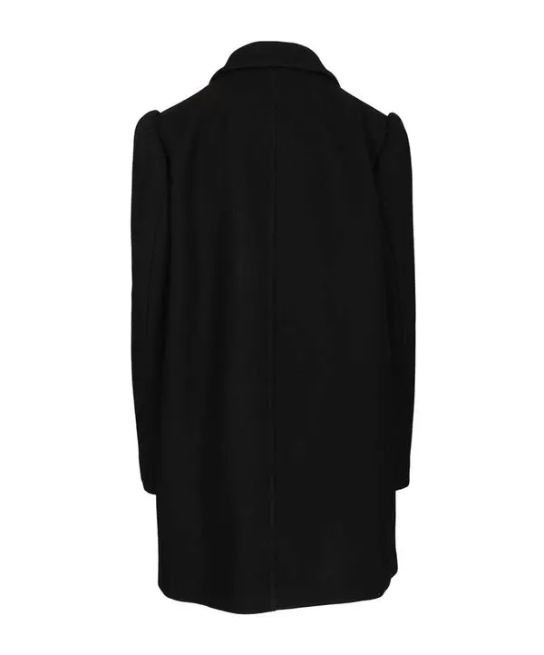 Dries Van Noten Embellished Straight Hem Coat