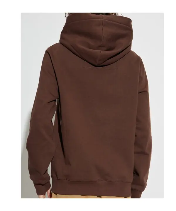 LANVIN Logo Embroidered Hoodie