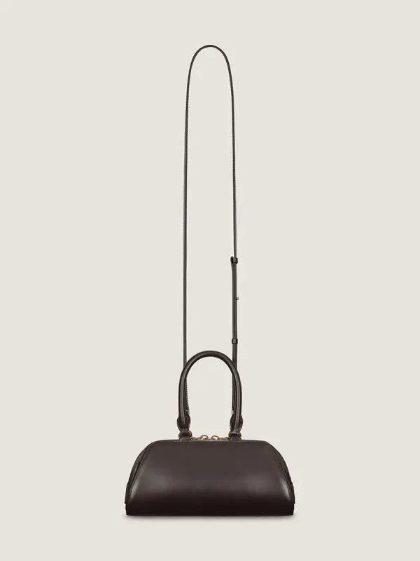 Givenchy Antigona Cube East-west Mini Top Handle Bag - Chocolate