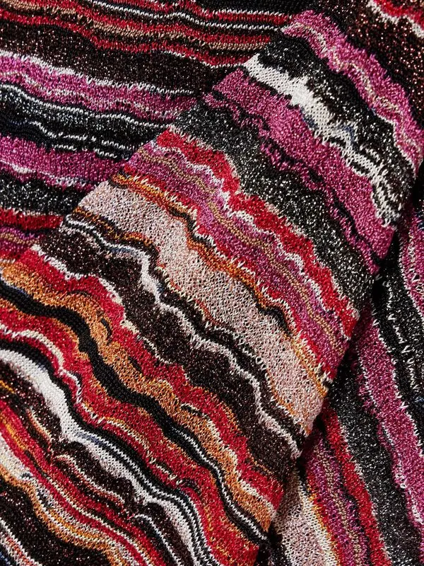 Missoni Sleeveless Maxi Dress With Striped Pattern