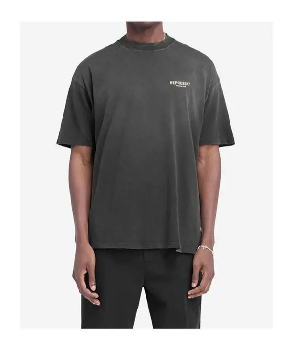 REPRESENT Owners Club Graphic T-shirt - Aged Black