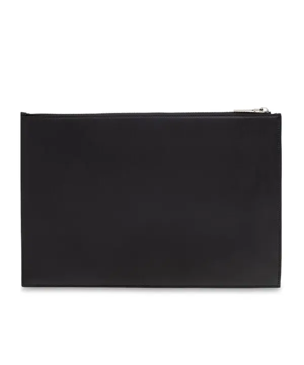 Alexander McQueen Logo Zipped Clutch Bag