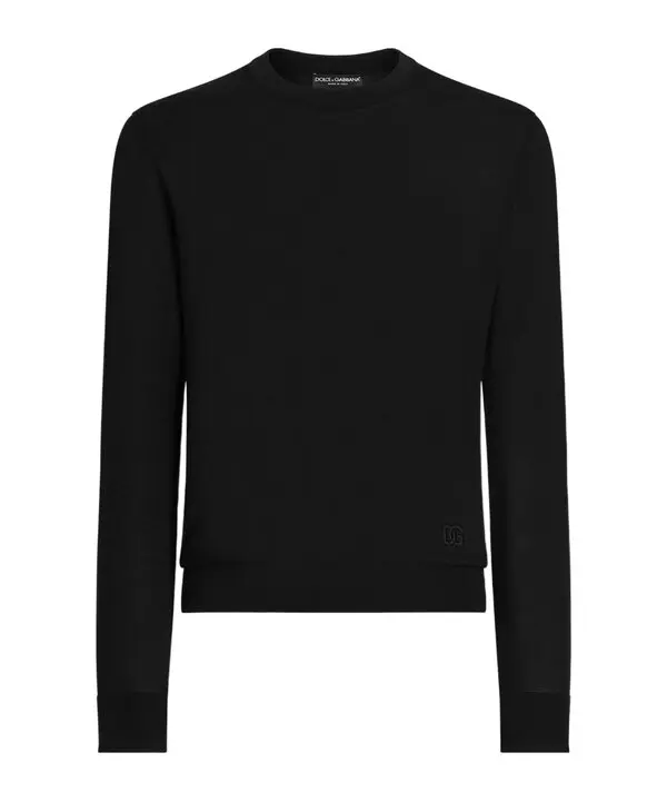 Dolce & Gabbana Long-sleeved Crewneck Jumper