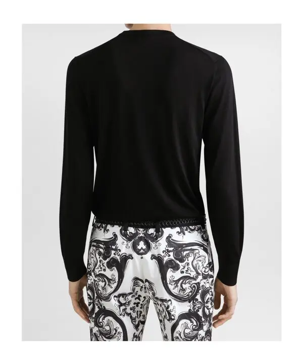 Dolce & Gabbana Long-sleeved Crewneck Jumper