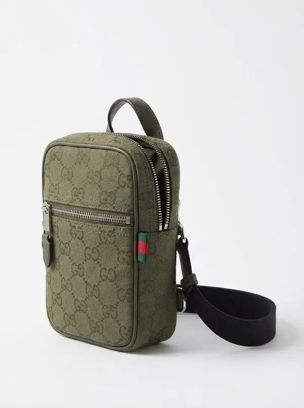 Gucci Gg Mini Slingbag - Forest Green
