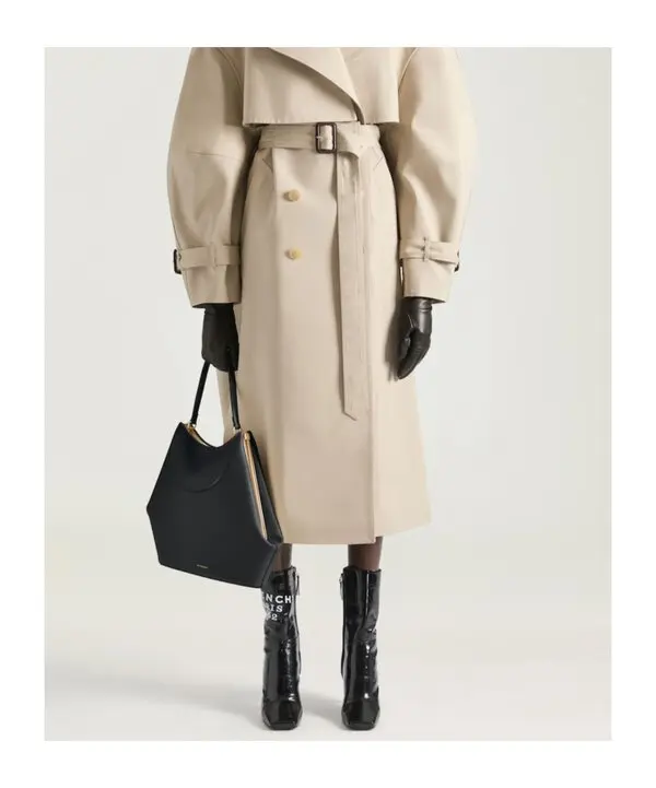Givenchy Logo Printed Square-toe High Heel Boots