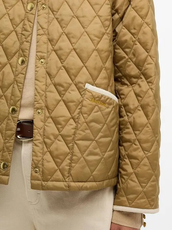 Barbour Liddesdale Quilted Cropped Jacket