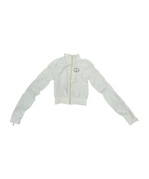 Gucci Long-sleeved Zipper Jacket - White