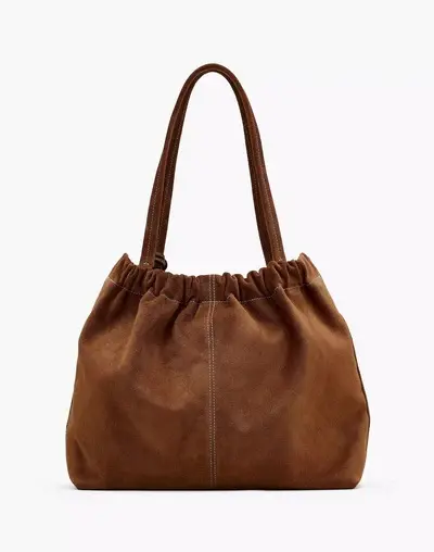 Marc Jacobs Suede Cristina Tote Bag - Brown