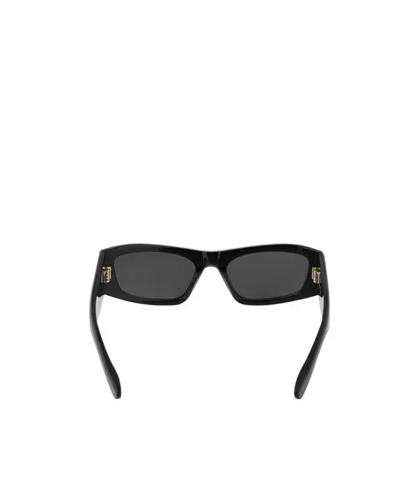 Balenciaga Rectangle Frame Sunglasses - Black