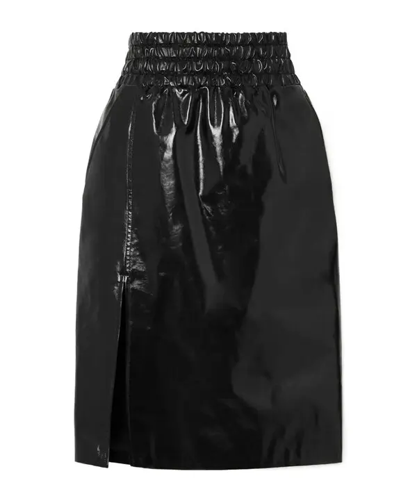 TOM FORD High-waisted Leather Skirt